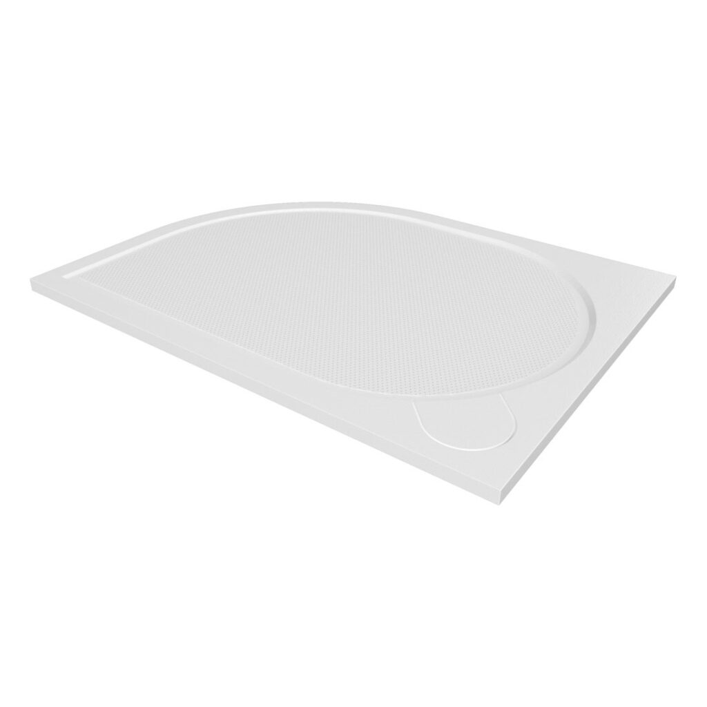 HIDDEN WASTE OFFSET QUAD SHOWER TRAY - Inver Bathroom Designs